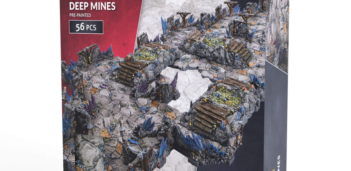 Archon Studio - Deep Mines PrismaCast™ Pre-Painted Terrain